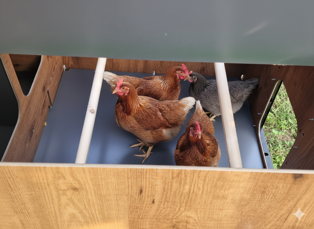 Pollaio per allevare fino a 10 galline ovaiole / ornamentali POLLY ...